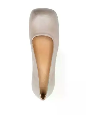 Marsèll 50mm Tillo Square-toe Pumps - Grey