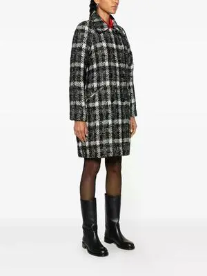 FAY Double-breasted Bouclé Coat