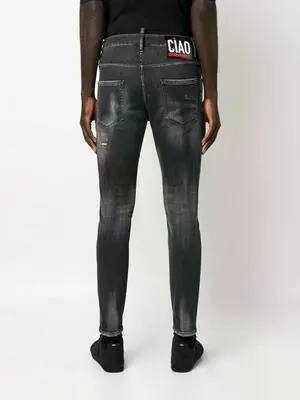 Dsquared2 Faded Skinny-fit Jeans