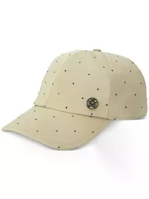 MAISON MICHEL Tiger Baseball Cap - Neutrals