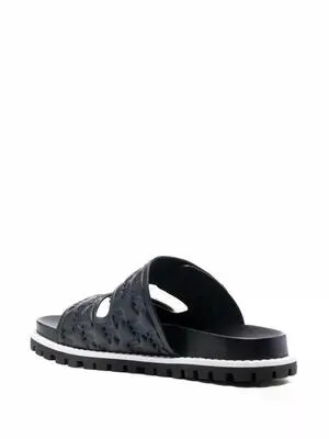 Michael Kors Stark Debossed-logo Sandals