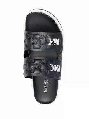 Michael Kors Stark Debossed-logo Sandals