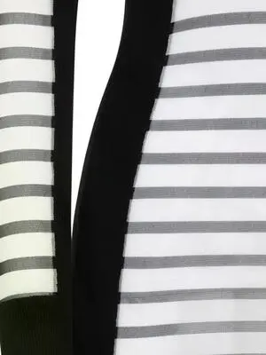JEAN PAUL GAULTIER Striped Long Sleeve Dress