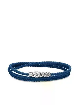 David Yurman Sterling Chevron Triple Bracelet - Silver