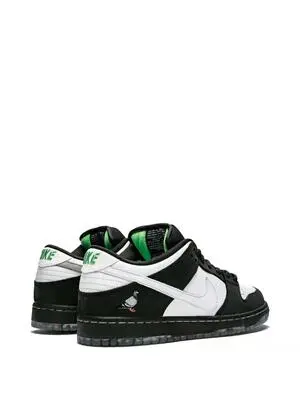 Nike Sb Dunk Low Pro Og Qs Panda Pigeon Sneakers - Black