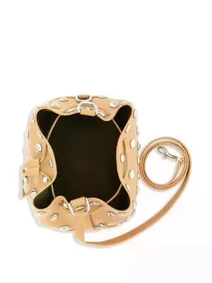 Hogan Hocket Studded Bucket Bag - Neutrals