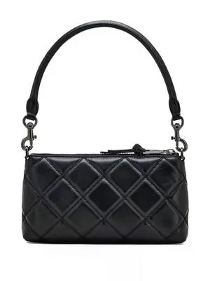 Marc Jacobs The Quilted Utility Snapshot Crossbody Bag - Black