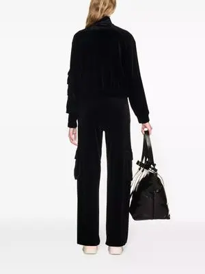 Off-White Velvet Cargo Track Pants