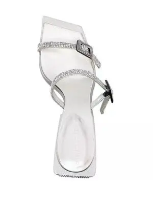Benedetta Bruzziches Embellished Crystal Sandals Tone