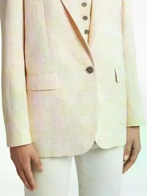 Etro Pegaso-button Blazer - Neutrals