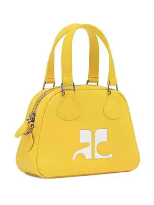 COURREGES Bowling Leather Mini Bag