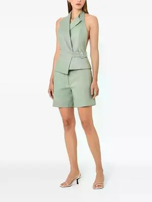 NICHOLAS Lavinia Linen Shorts