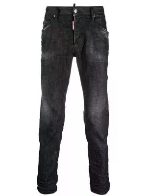 Dsquared2 Distressed Skinny-cut Jeans