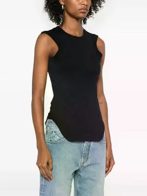 Attico Reese Tank Top - Black