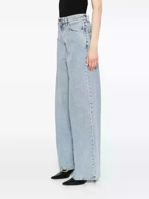 TOTEME High-rise Wide-leg Jeans