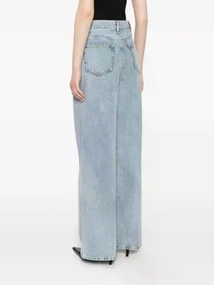 TOTEME High-rise Wide-leg Jeans