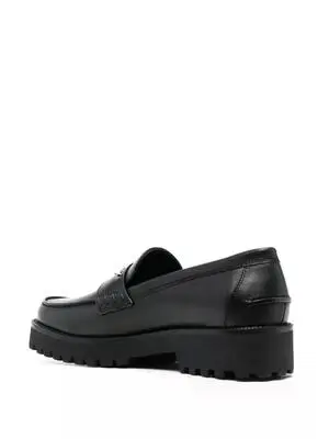 Zadig&Voltaire Wings-plaque Leather Loafers