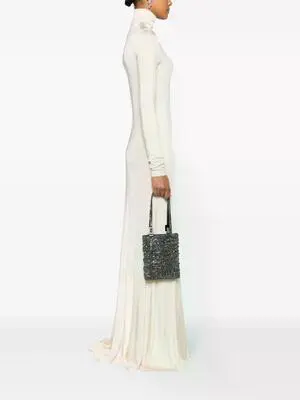 Benedetta Bruzziches Lollo La Grande Shoulder Bag - Grey