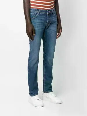 Jacob Cohen Logo-patch Slim-fit Jeans