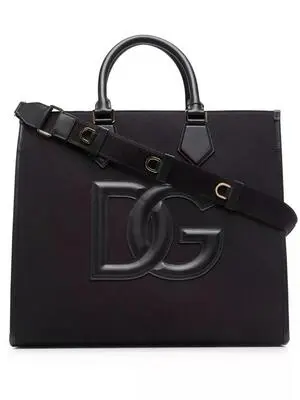 Dolce & Gabbana Logo-patch Shopper - Black