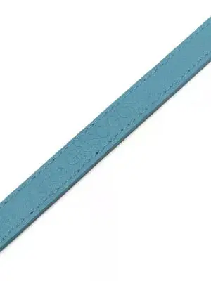 De Grisogono Flat Leather Bracelet - Blue