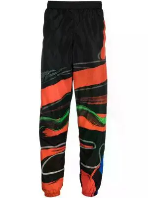 Moschino Abstract-print Track Pants