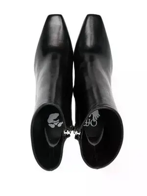 Off-White Allen 140mm Leather Ankle Boots