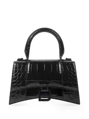 Balenciaga Hourglass Crossbody Bag - Black