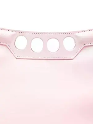 Alexander McQueen The Peak Curved Mini Bag - Pink