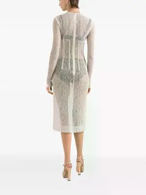 Dolce & Gabbana Corded-lace Midi Dress