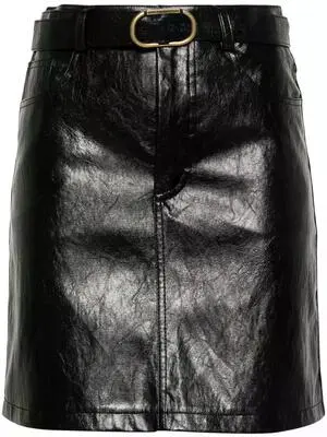 TWINSET Belted Mini Skirt
