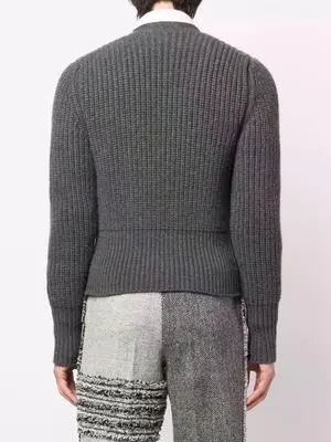 Thom Browne Patch-pocket Cashmere Cardigan
