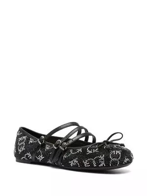 Pinko Embellished Ballet Flats