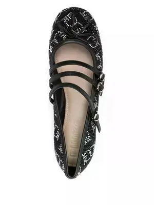 Pinko Embellished Ballet Flats