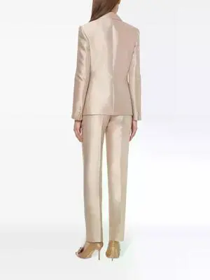 Alberta Ferretti Mikado Satin Trousers