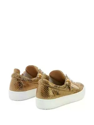 GIUSEPPE ZANOTTI Gail Low Top Sneakers - Gold