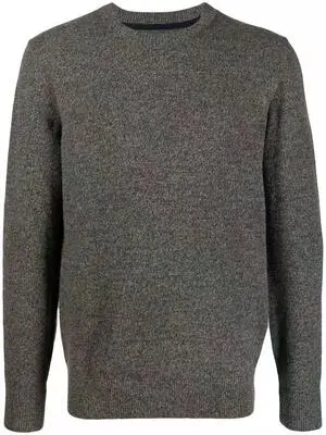 Barbour Crewneck Knitted Jumper - Brown