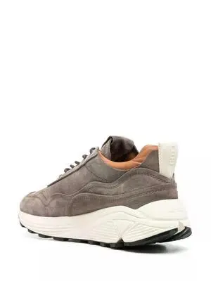 BUTTERO® Lace-up Chunky Sole Sneakers - Grey