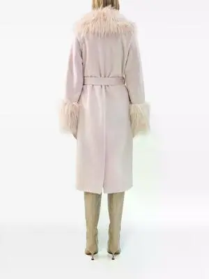 UNREAL FUR Faux Fur Belted Paris Coat