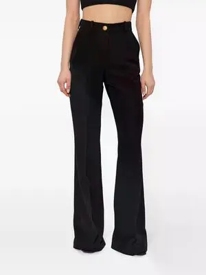 Balmain Flared Virgin-wool Trousers