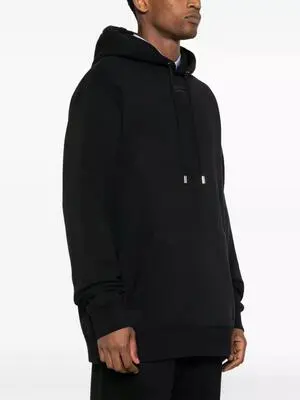 LANVIN Logo-embroidered Cotton Hoodie