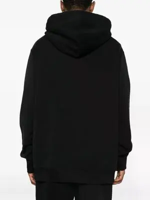 LANVIN Logo-embroidered Cotton Hoodie
