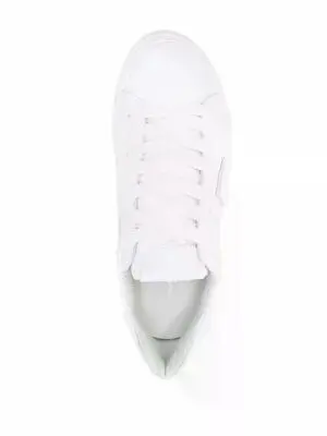 Philippe Model Side Logo-patch Sneakers - White
