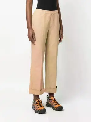 Aspesi Cropped Flared Trousers