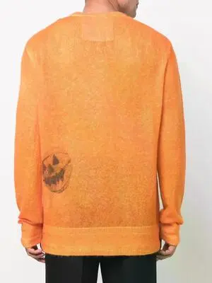 Givenchy Ceramics-print Crew-neck Jumper