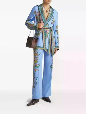 Etro Silk Twill Blazer