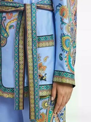 Etro Silk Twill Blazer