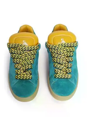 LANVIN X Future Hyper Curb Suede Sneakers