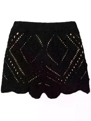 TWINSET Openwork Shorts