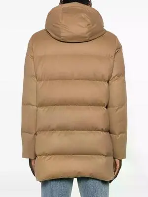Woolrich Button-fastening Hooded Padded Coat